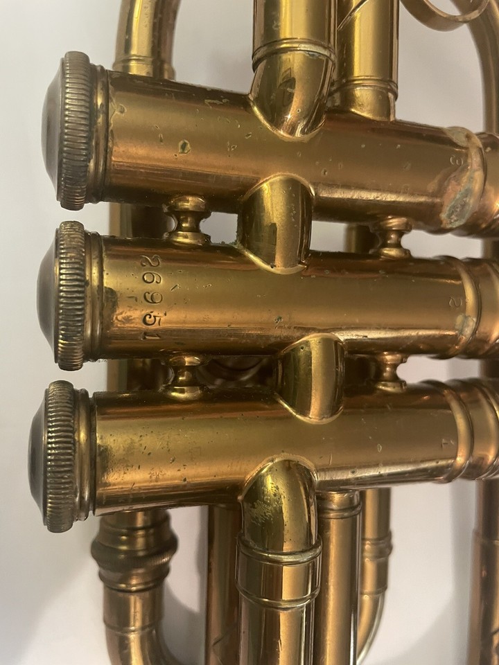 SALE Harry Pedler Art Trumpet 1940's - PROJECT - NEEDS WORK - Original ...