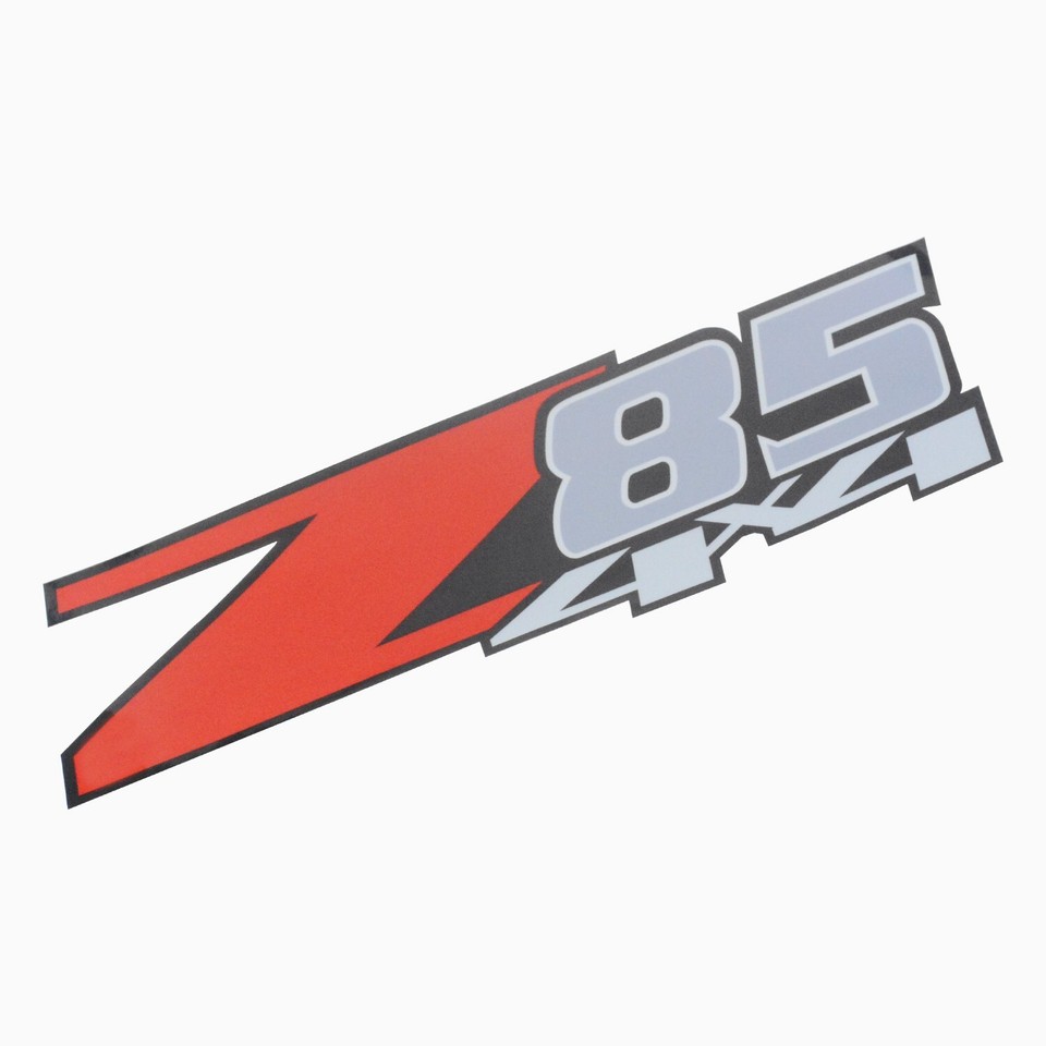 Pair Set Z85 4x4 Off Road Decal Sticker for Silverado 1500 2500 Truck ...