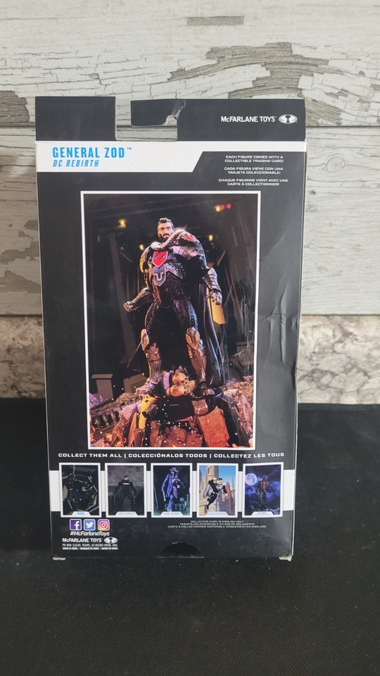 McFarlane DC Multiverse: General Zod- DC Rebirth 7" Action Figure **NIP ...
