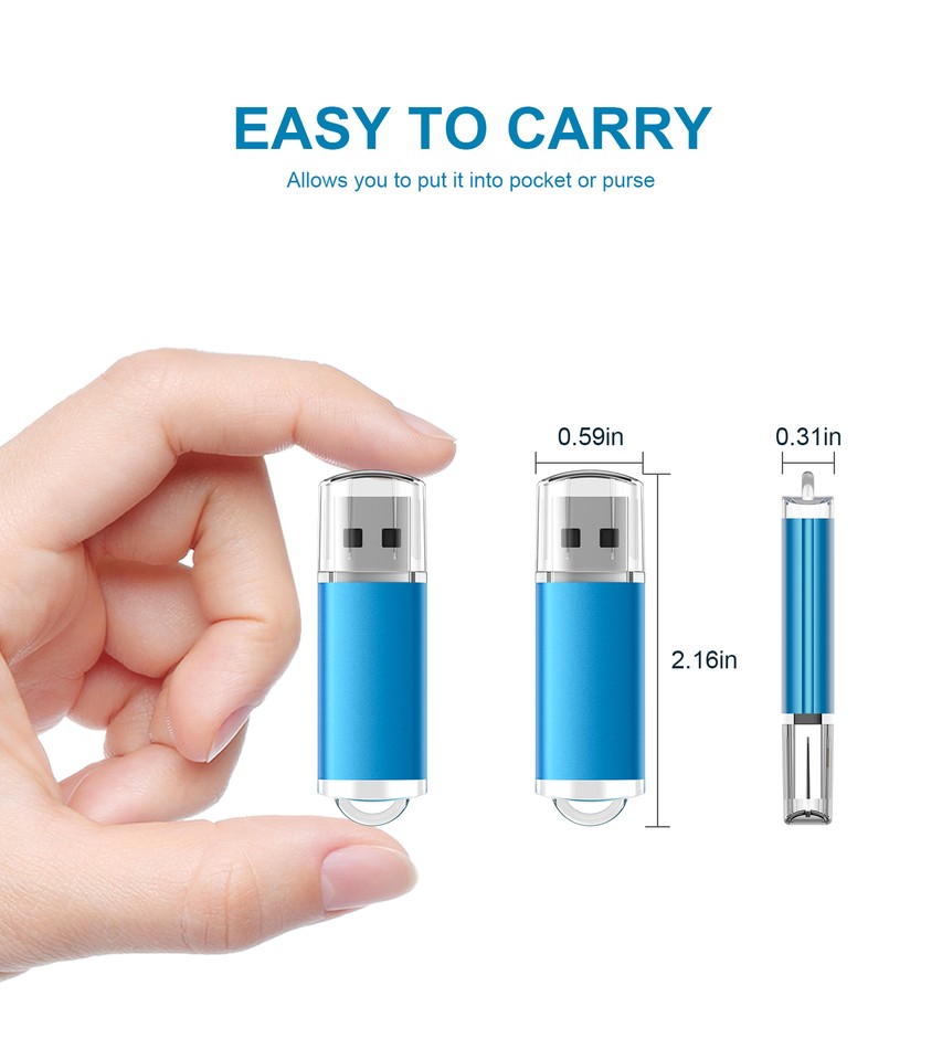 30PCS 8 GB USB 2.0 Flash Drives Thumb Drives USB Memory Sticks USB Disk ...