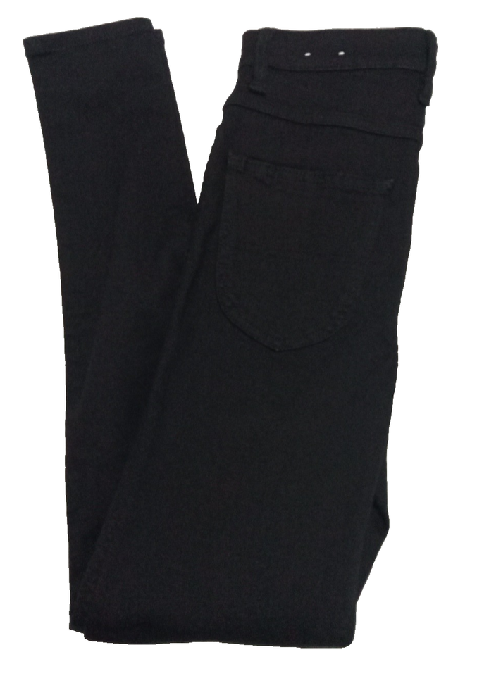 Lee Riders Distressed Hi-Rider Black Denim Jeans Size W 6 L 32 | eBay ...