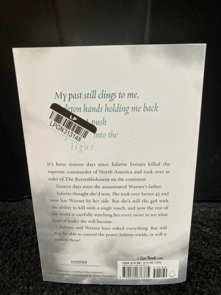 •Restore Me ( Shatter Me series) By Tahereh Mafi Paperback NEVER READ ...