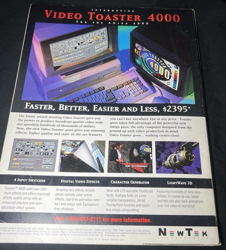 Vintage AMIGA WORLD Magazine October 1993 Mass Storage Peter Olafson | eBay