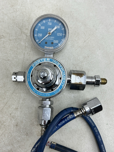 Porter Instrument Co. N2O-7500 Nitrous Oxide Pressure Regulator Gauge ...