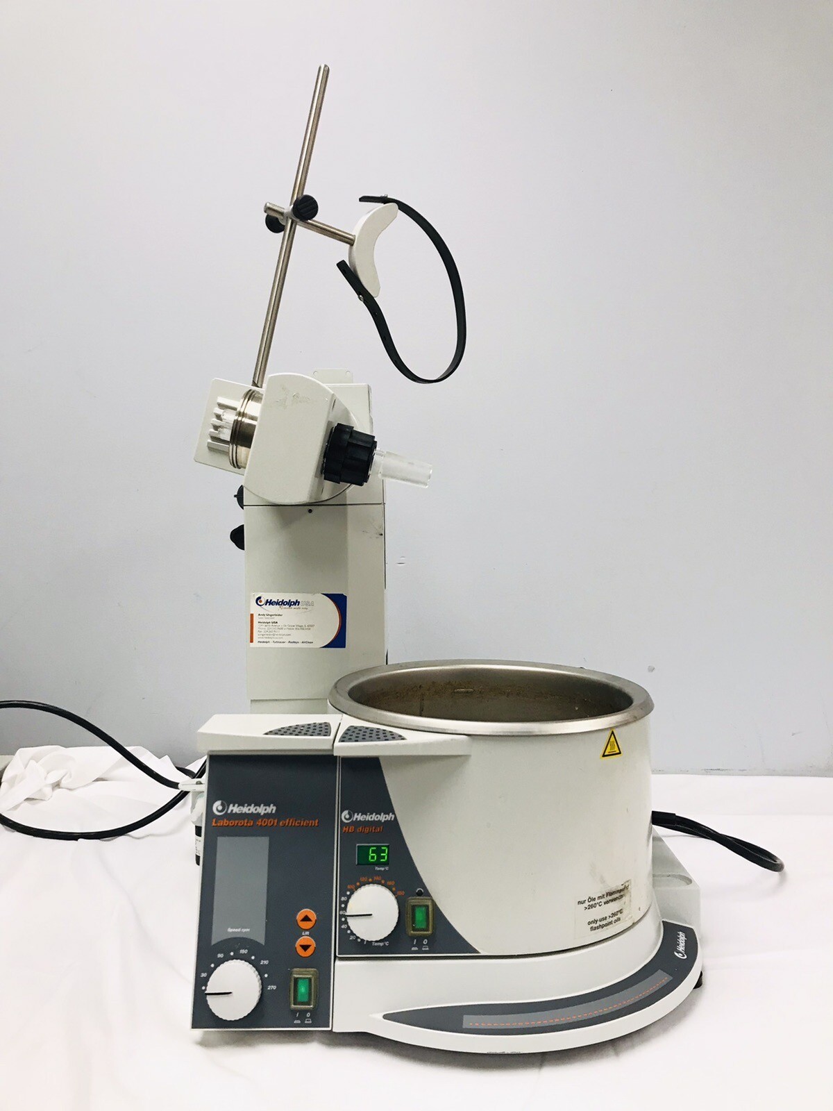 Heidolph Laborota 4001 Rotary Evaporator With See Video for sale online ...