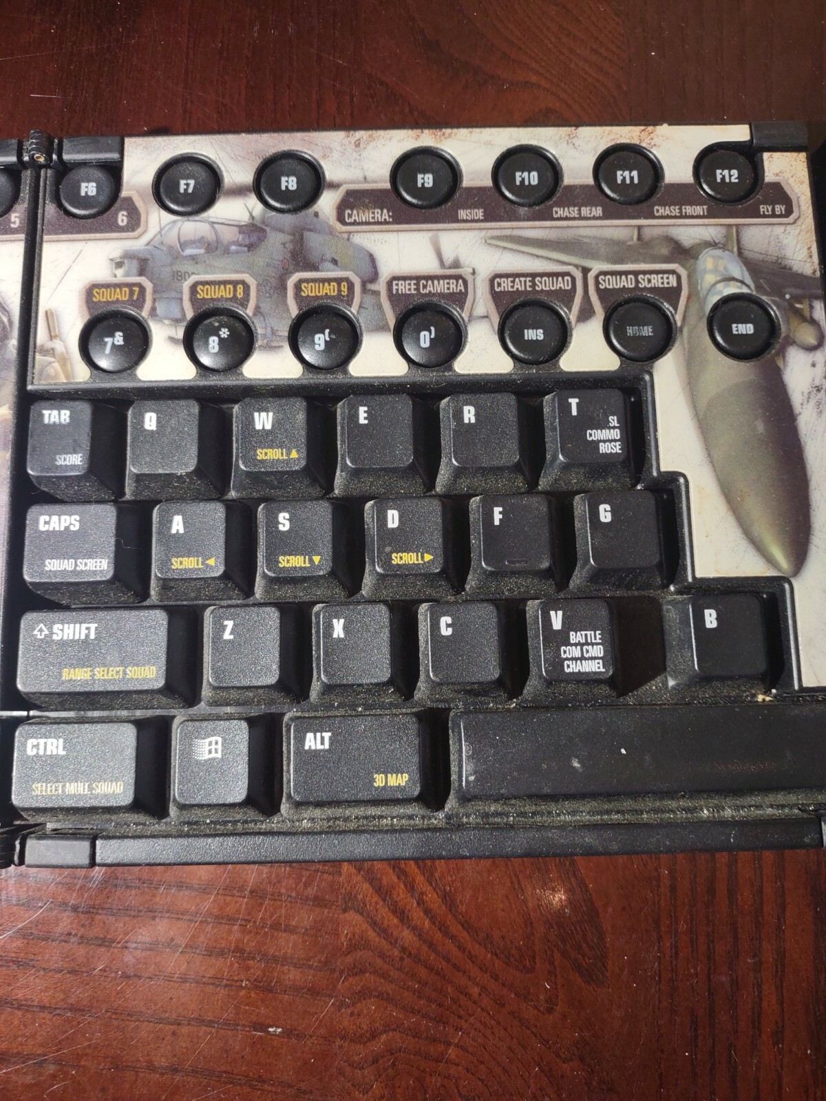 Battlefield 2 Collapsable Keyboard Z board-Very Rare Vintage-SHIPS N 24 ...