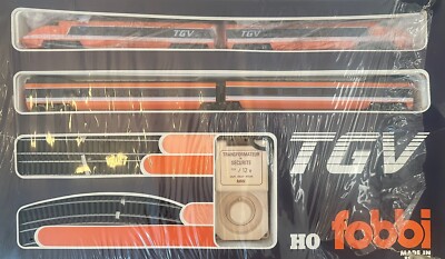 TGV Fobbi HO Electric Train Set 3124 W/track & Transformer | eBay