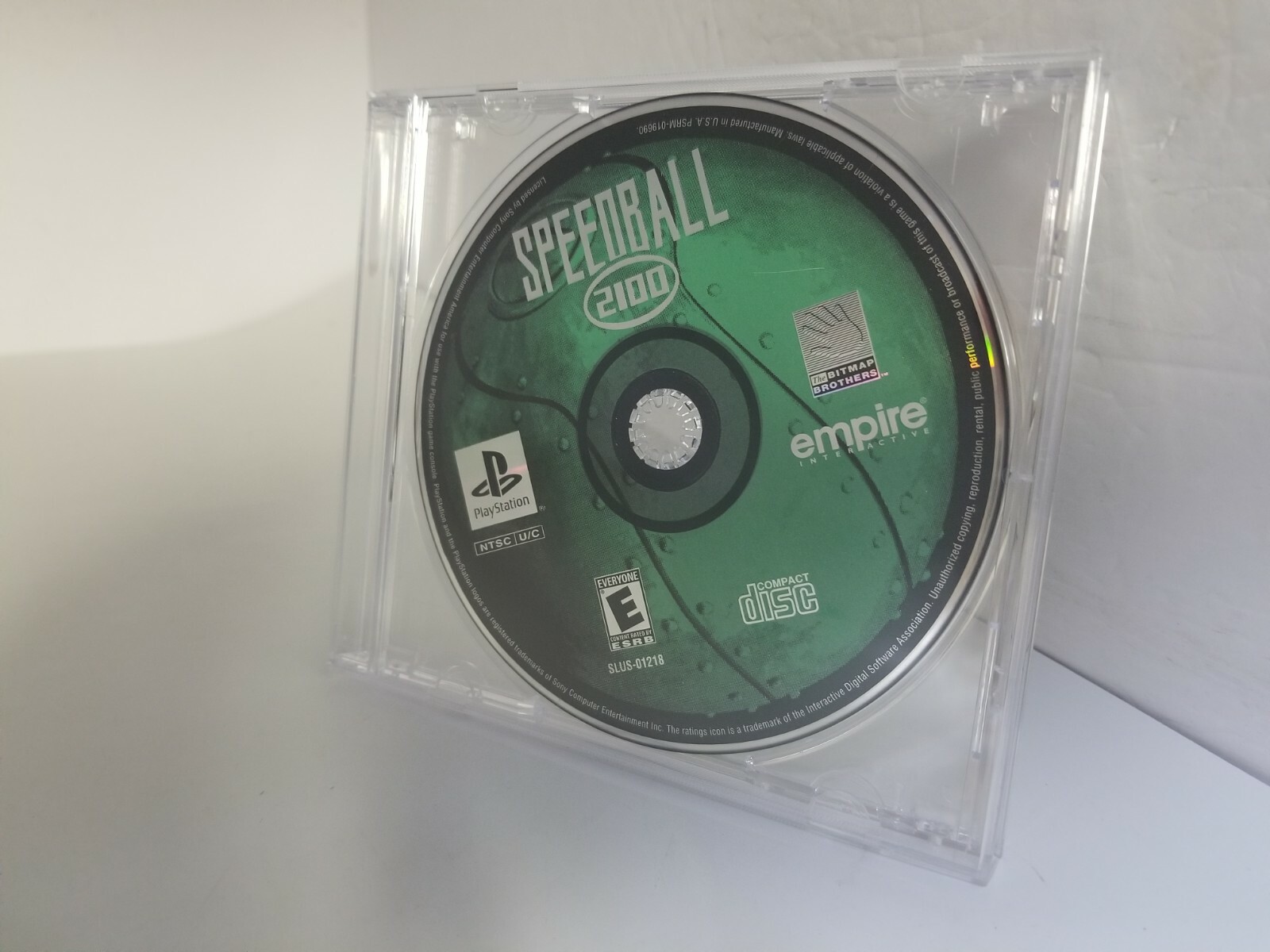 SPEEDBALL 2100 Playstation 1 PS1 (DISC ONLY) NTSC US/Can G23 | eBay