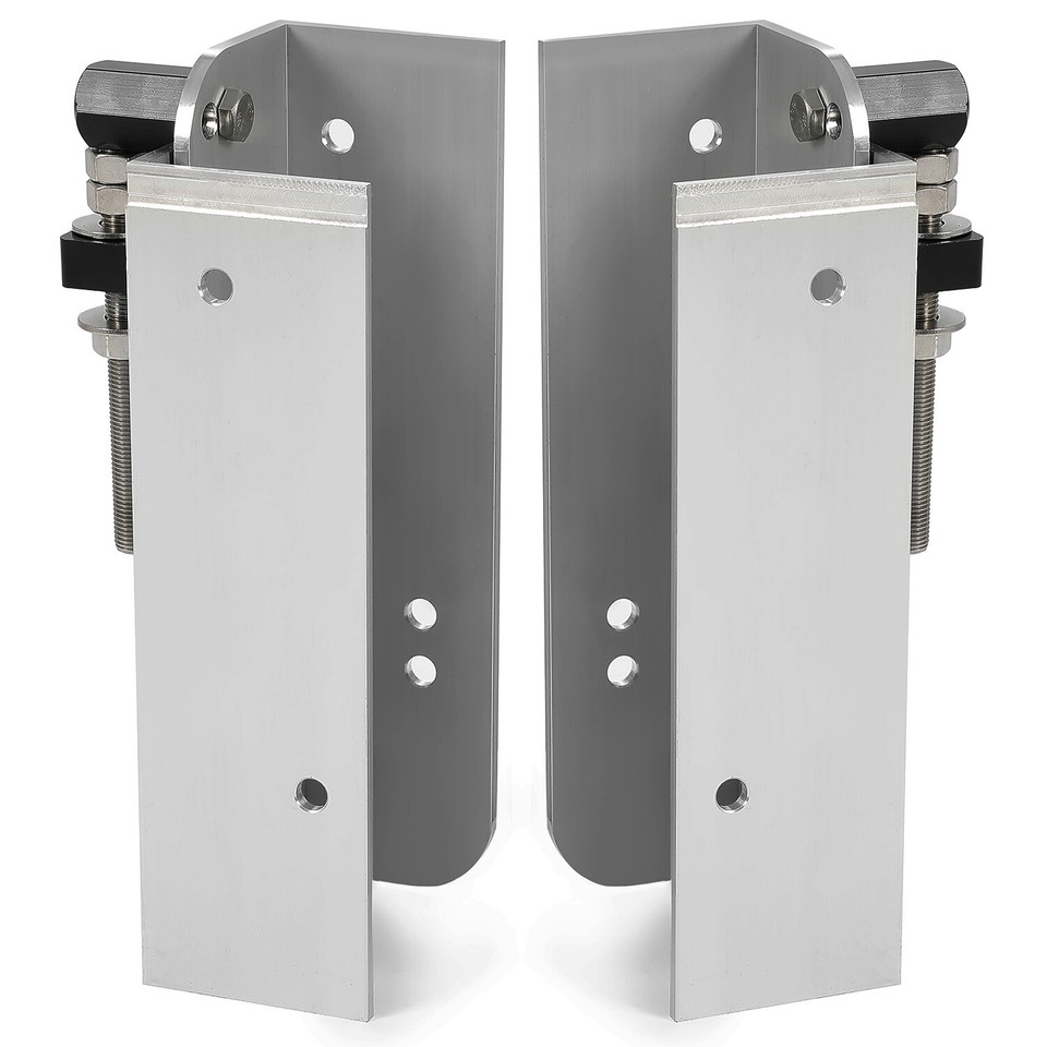 6" Set Back 4'' Adjustable Outboard Boat Motor Power Lift Jack Plate ...