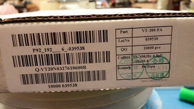 (100pcs) VT200F-6PF20PPM VT-200-F / 32.768KHZ / 6PF / +/-20PPM | eBay