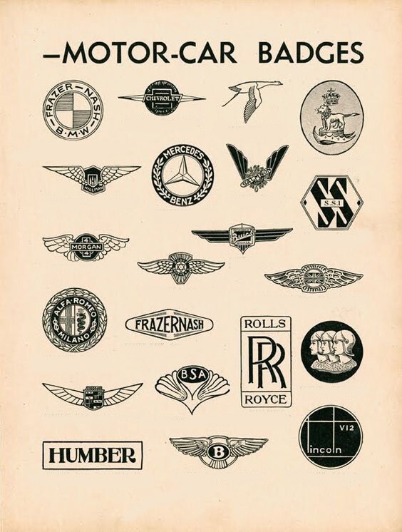 Older Car Brand Logos