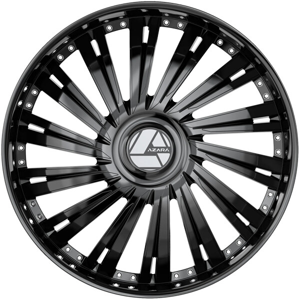 (Set of 4) Azara AZX-102 18x8 5x100/5x4.5" +35mm Gloss Black Wheels ...