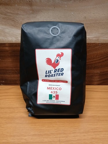LIL RED ROASTER Coffee Breakfast Blend Medium Roast Whole Bean 2 LBS ...