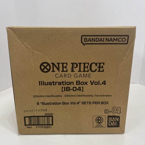 One Piece TCG Illustration Box IB-04 – Factory Sealed Case (6 Boxes ...