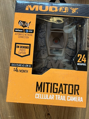 Muddy Mitigator 24 MP Cellular Trail Camera - Brown NEW IN BOX ...