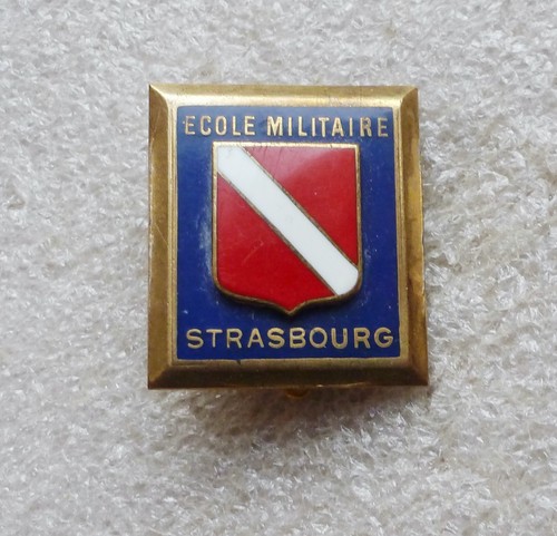 Insigne Ecole Militaire de Strasbourg | eBay