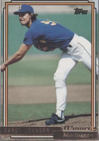 1992 Topps - Gold Winner #525 Randy Johnson for sale online | eBay