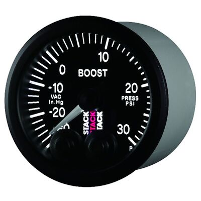 Stack Pro Control Boost Pressure Gauge -30 to +30 Bar Black Face 52mm ...