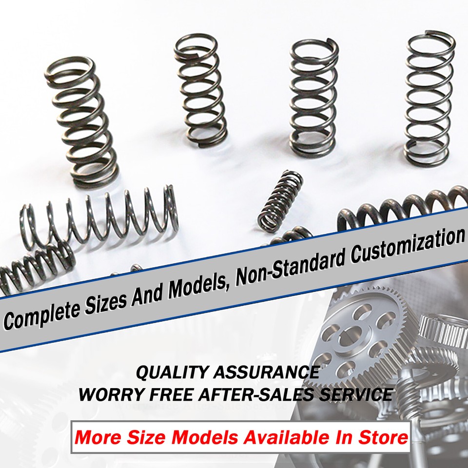 Compression Spring Steel 0.4mm Wire Dia 3mm - 10mm OD Small Pressure ...