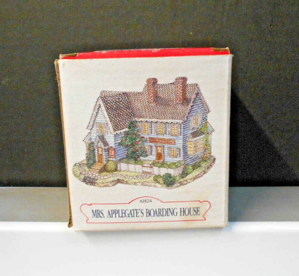The AMERICAN COLLECTION AH 24 MINI PORCELAIN Mrs . Applegate's Boarding ...