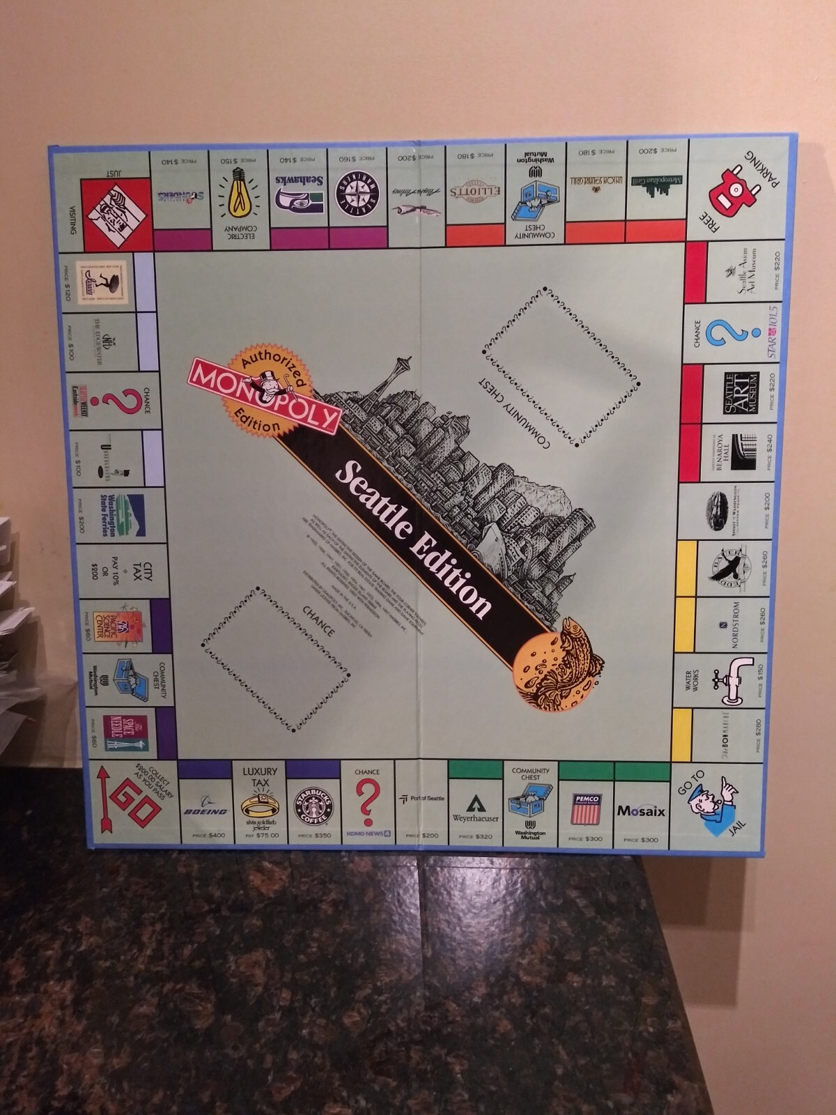 Monopoly Seattle Edition 1997 | eBay