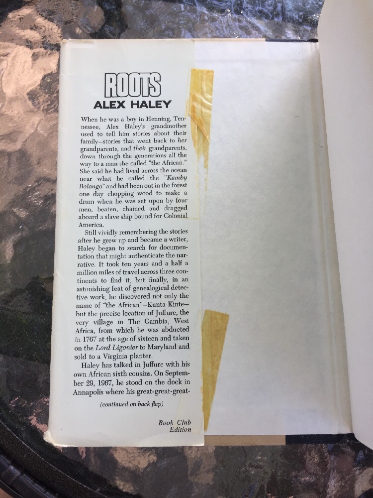 Roots - The Saga of an American Family Alex Haley 1976 1st Edition Hard ...