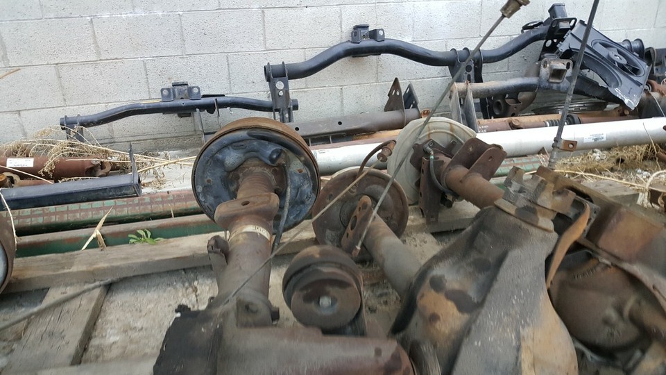 91-94 373 FORD EXPLORER REAR AXLE ASSEMBLY DRUM REAREND ASSEMBLY ...