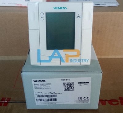 1PCS NEW FOR SIEMENS Room Thermostat LCD Temperature Controller RDF340 ...