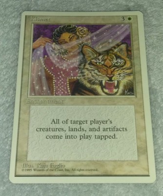 KISMET MTG MAGIC THE GATHERING 4TH EDITION ENCHANT LP | eBay