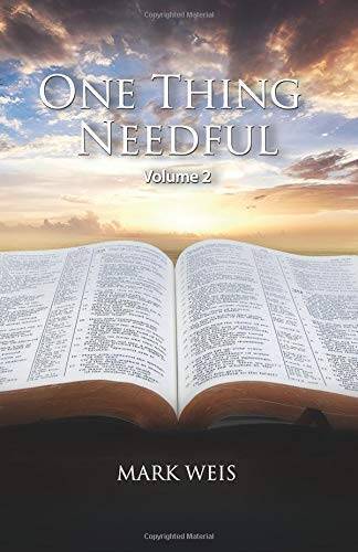 One Thing Needful - Volume 2 - Paperback By Weis, Mark - GOOD ...