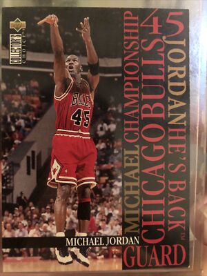 Michael Jordan He’s Back Card | eBay