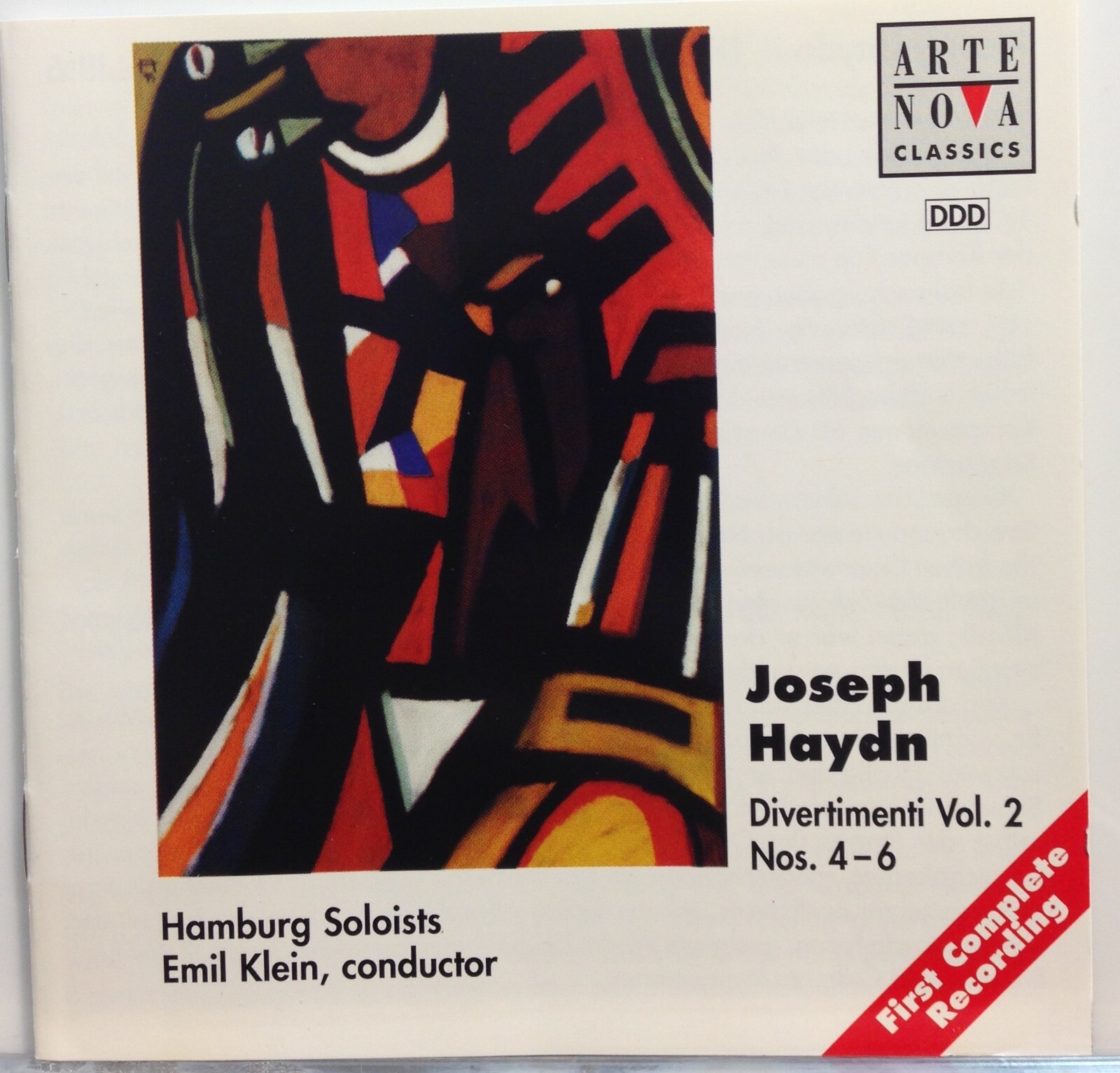 Joseph Haydn, Hamburg Soloists, Emil Klein: Divertimenti Vol. 2 Nos. 4 ...