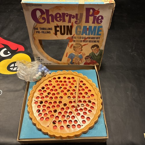 Vintage Cherry Pie Fun Game by Transogram 1970’s Complete? #cam2 | eBay