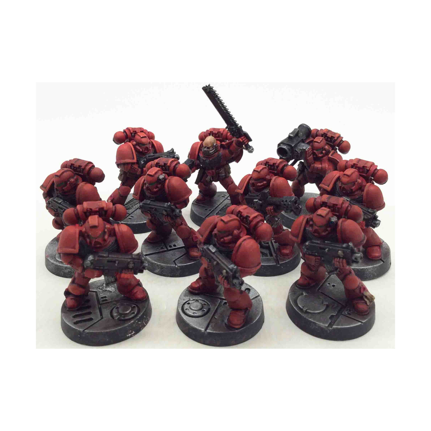 40k Space Marine Mini Loose 28mm Space Marine Tactical Squad #4 NM | eBay