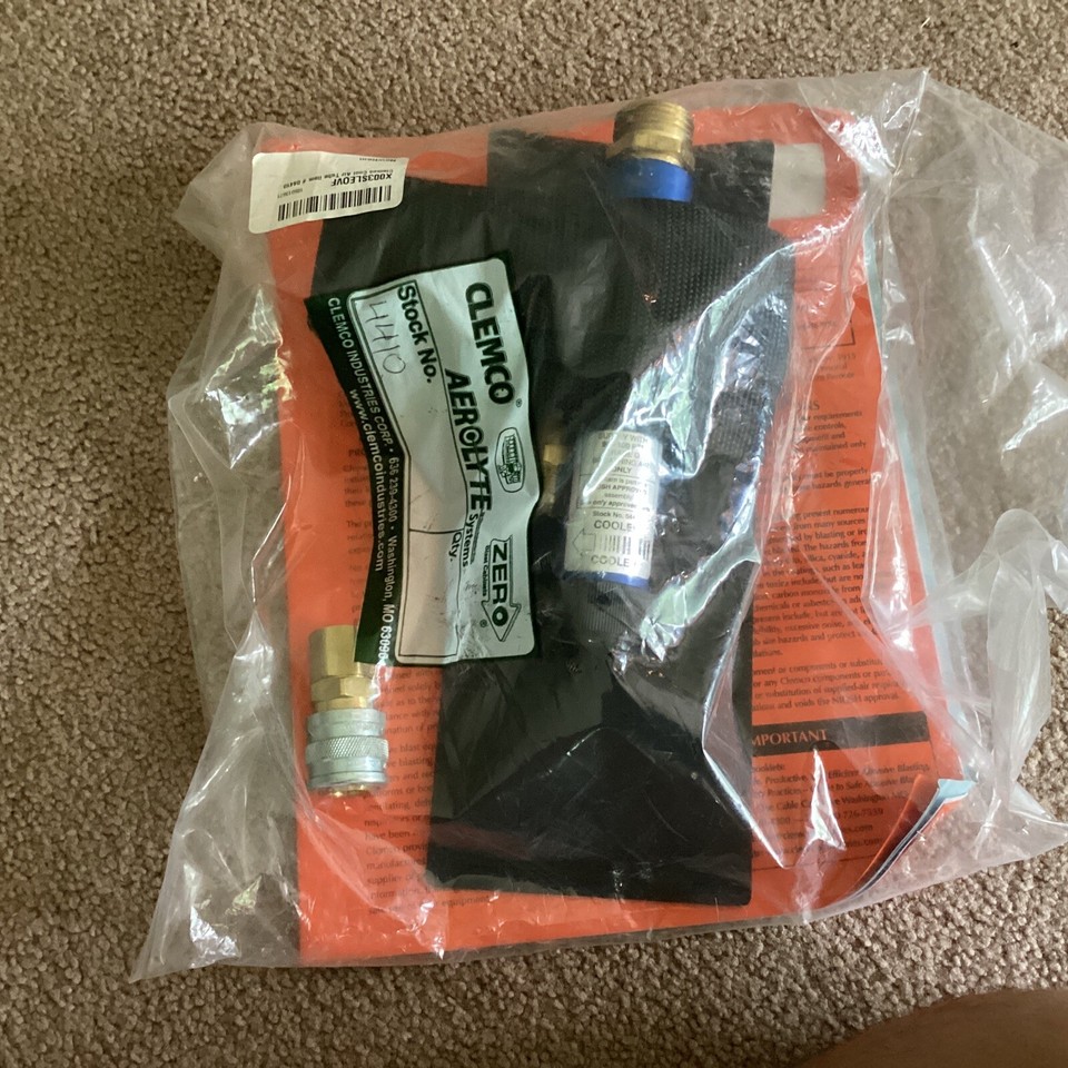 Clemco Cool Air Tube Assembly Part # 04410 CAT for Blast Helmet ...
