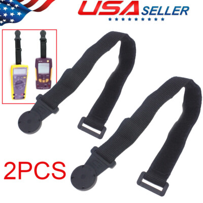 2PC Multi-Meter Hanging Loop Strap & Magnet Hanger Kit For Fluke TPAK ...