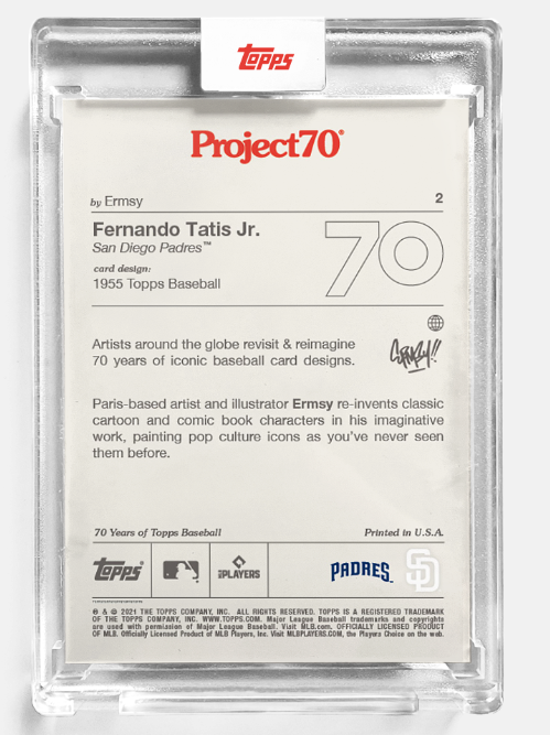 Topps Project 70® Card 2 - 1955 Fernando Tatis Jr. by Ermsy San Diego ...