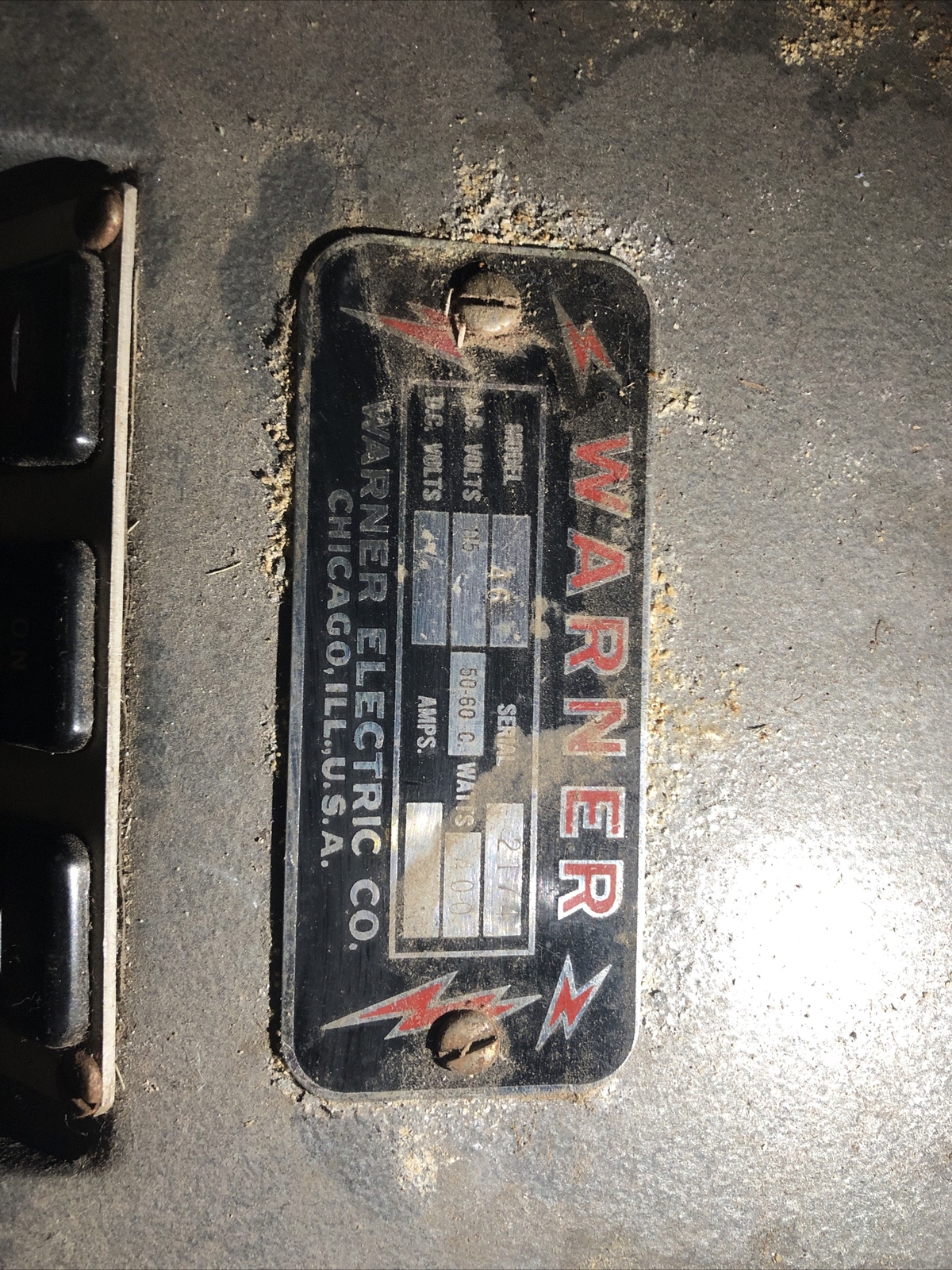 WARNER ELECTRIC ELECTROPLATING MACHINE | eBay