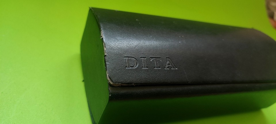DITA glasses box Gold Sunglass Case ONLY Black empty box | eBay