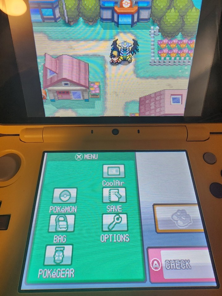 Authentic Nintendo DS Pokemon HeartGold 493 Shiny Pokemon No BOX CIB ...