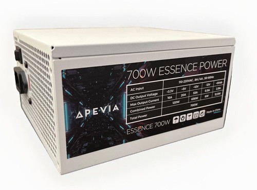 700W APEVIA POWER SUPPLY Semi-Modular (WHITE) ATX-ES700 | eBay