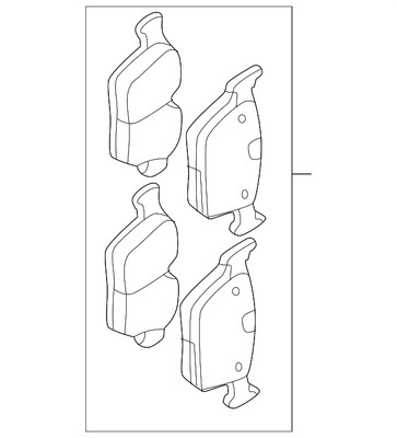 Genuine Land-Rover Brake Pads LR160436 | eBay
