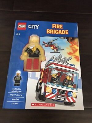 LEGO City Fire Brigade Book, With Legos, New | eBay