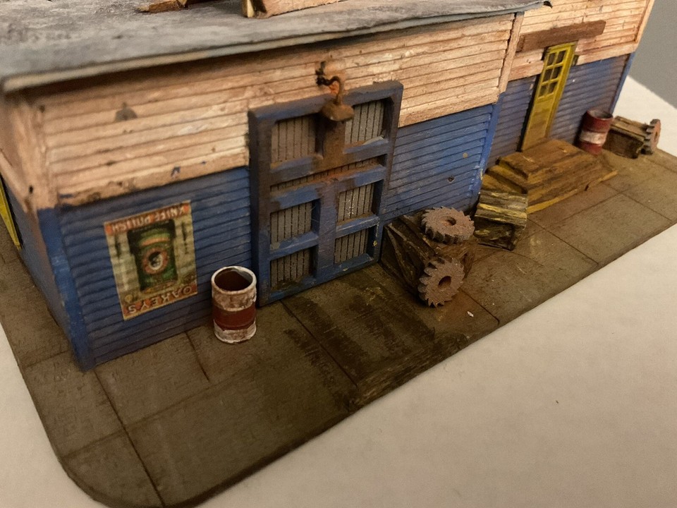 O Scale Barney’s Saw and Blades Structure Kit Laser Cut | eBay