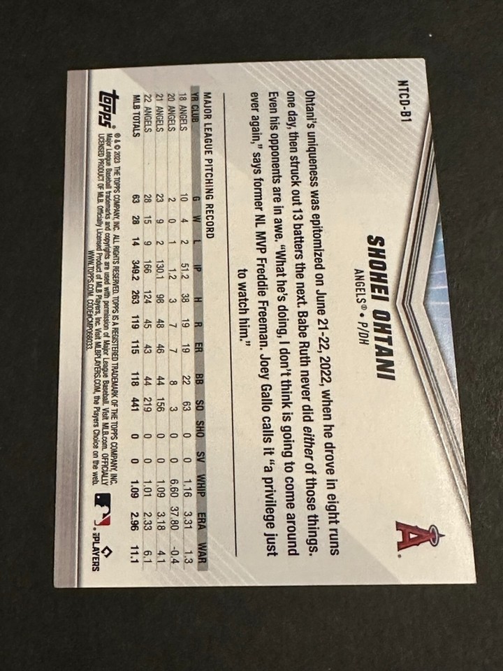 2023 International Trading Card Day Shohei Ohtani - Angels - FREE ...