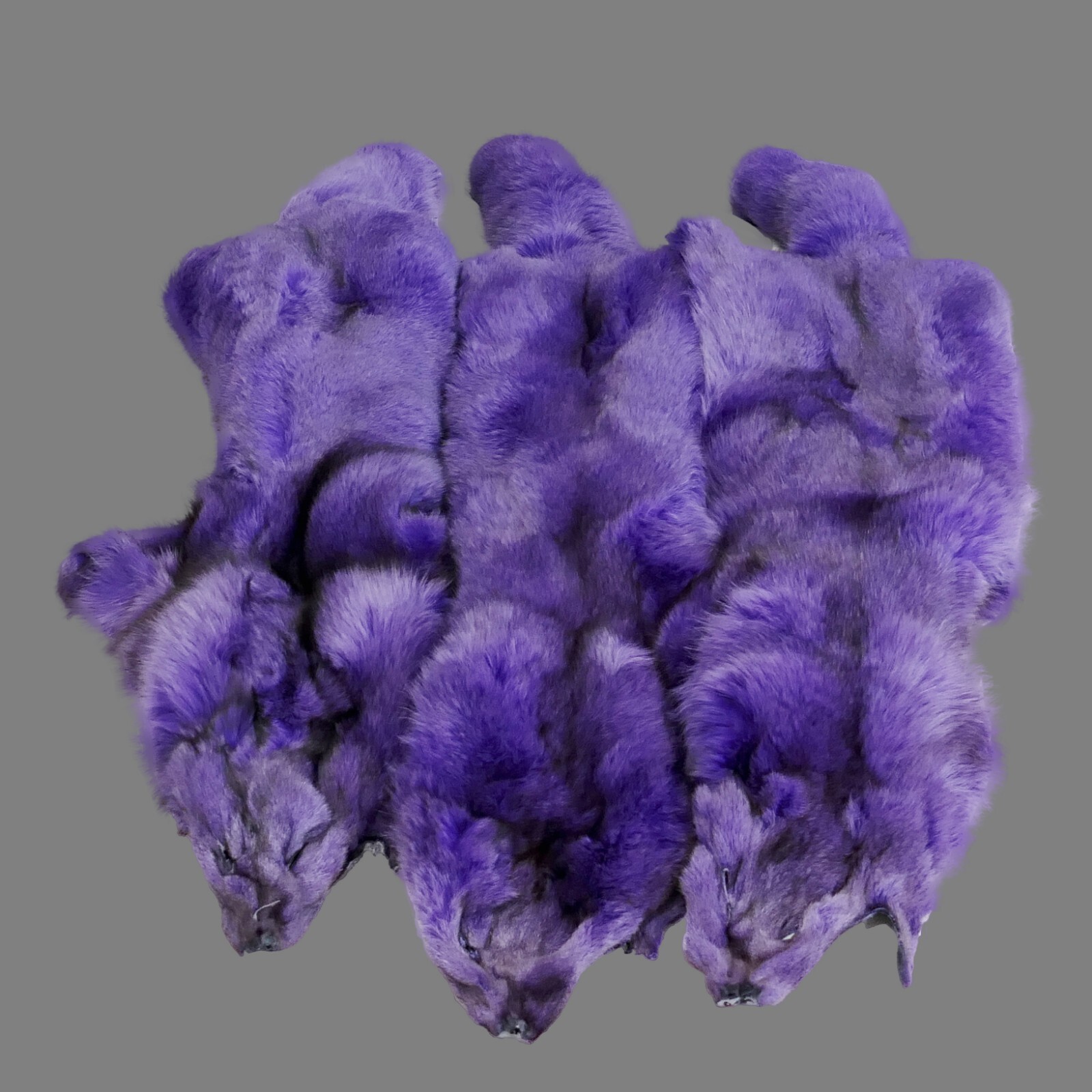Glacier Wear Premium Label SAGA Blue Fox Pelt - Dyed Purple - fxx2115 ...
