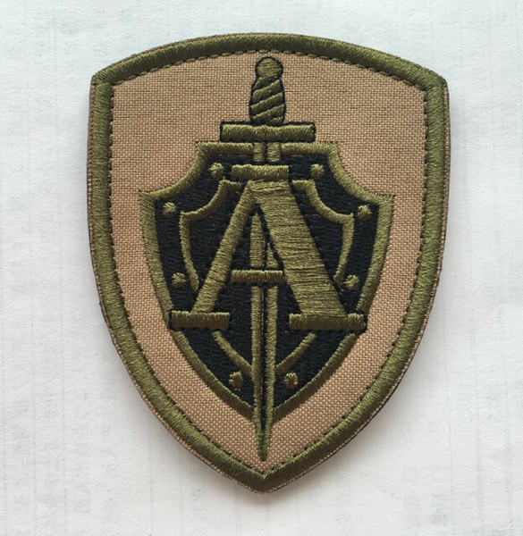 Alpha a Team Military Morale Tactical Badges Embroidered Hook Patch SH ...