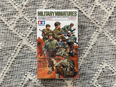 Tamiya 35048 US Army Infantry West European Theater 1/35 Scale Model ...