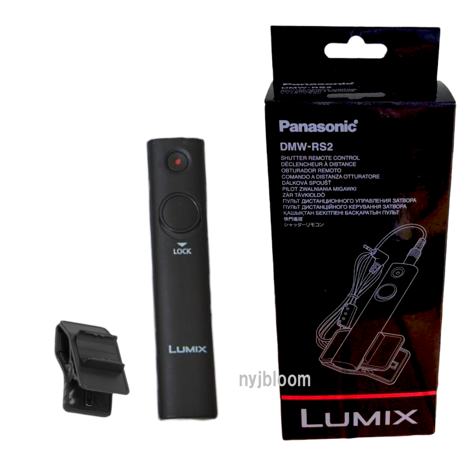 New PANASONIC DMW-RS2 Remote Shutter Release, Remote Control for Lumix ...