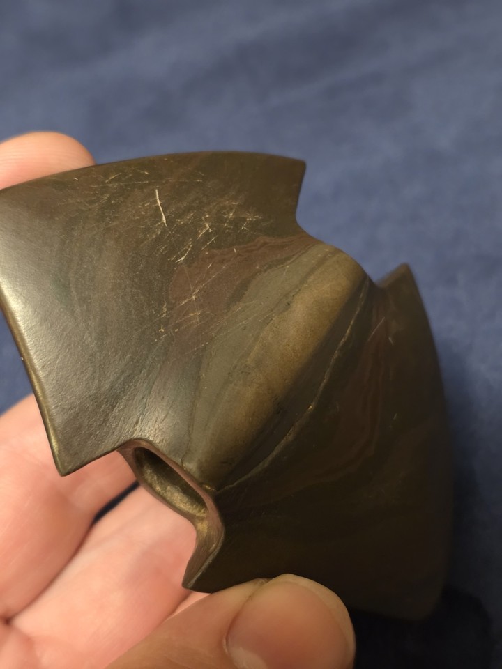 Authentic Arrowhead Bannerstone Native American Artifact "Read ...